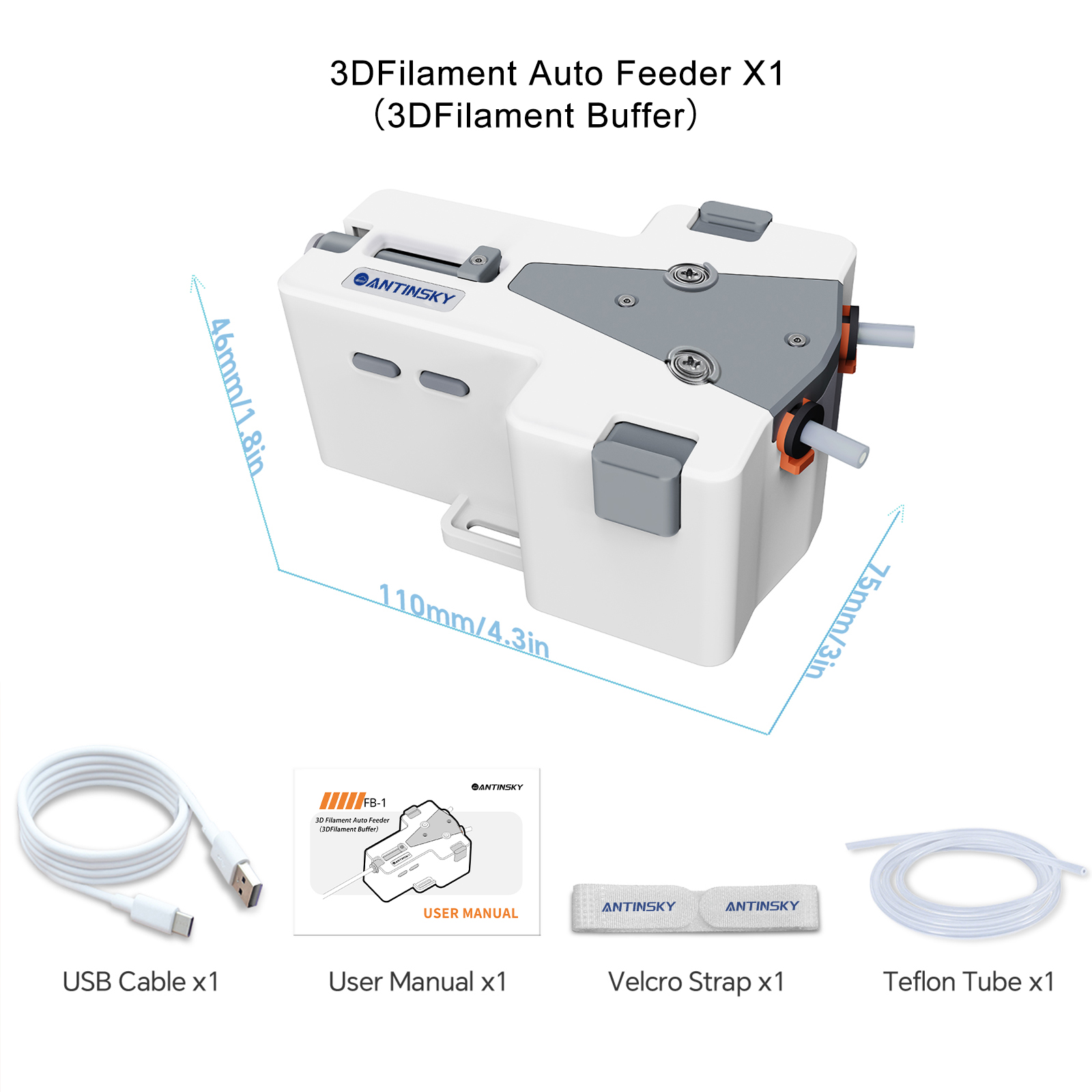 3D Filament Auto Feeder - Antinsky 3d Official website